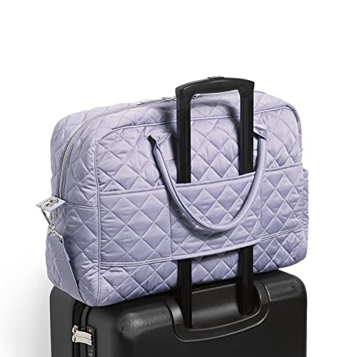 Vera Bradley Women's Performance Twill Weekender Travel Bag, Lavender Sky, One Size