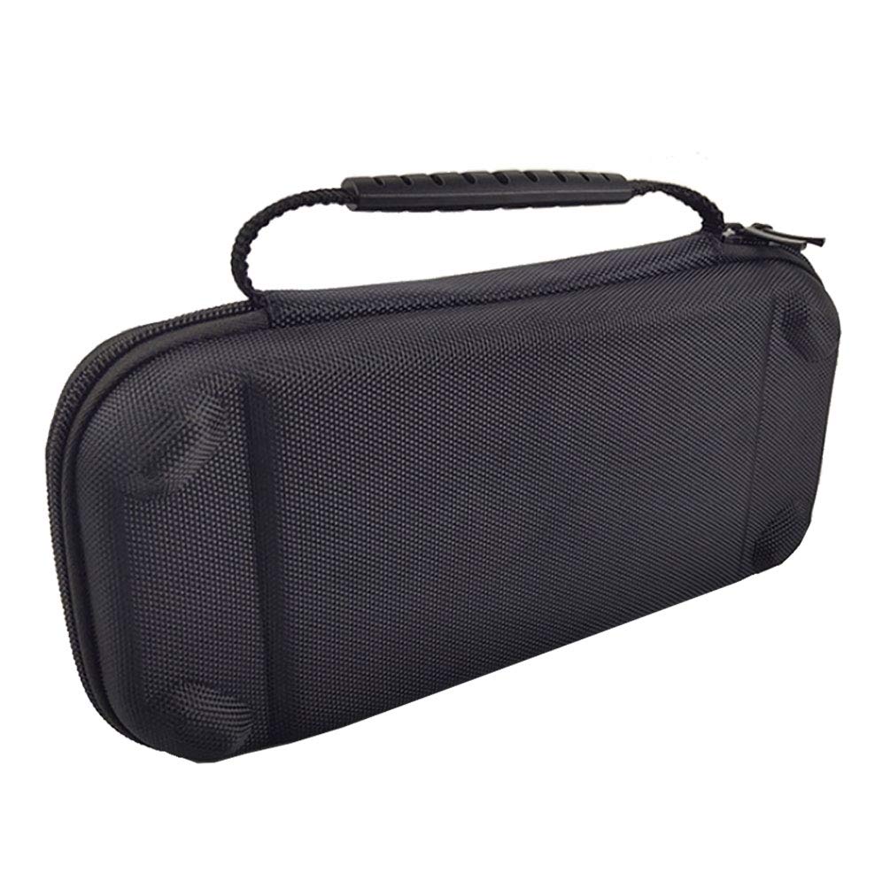 VANJUNN Portable Hard Shell Case for Nintendo Switch, Switch Bag Carrying Case with 20 Game Slots and Travel Storage Pouch