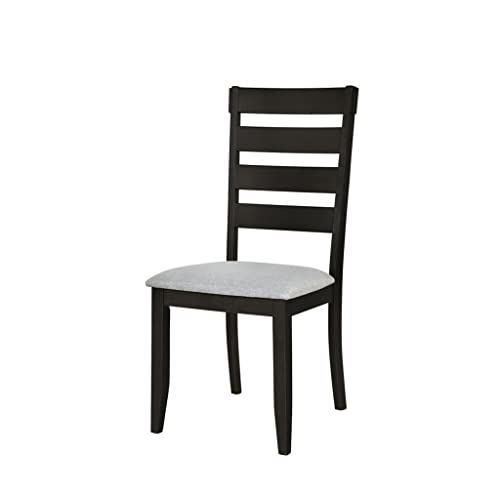 WFHTU Kitchen 5 Piece Dining Table Farmhouse Wood W/2 Tier Storage Racks 4 Person Kitchen Set W/Upholstered Dining Chair