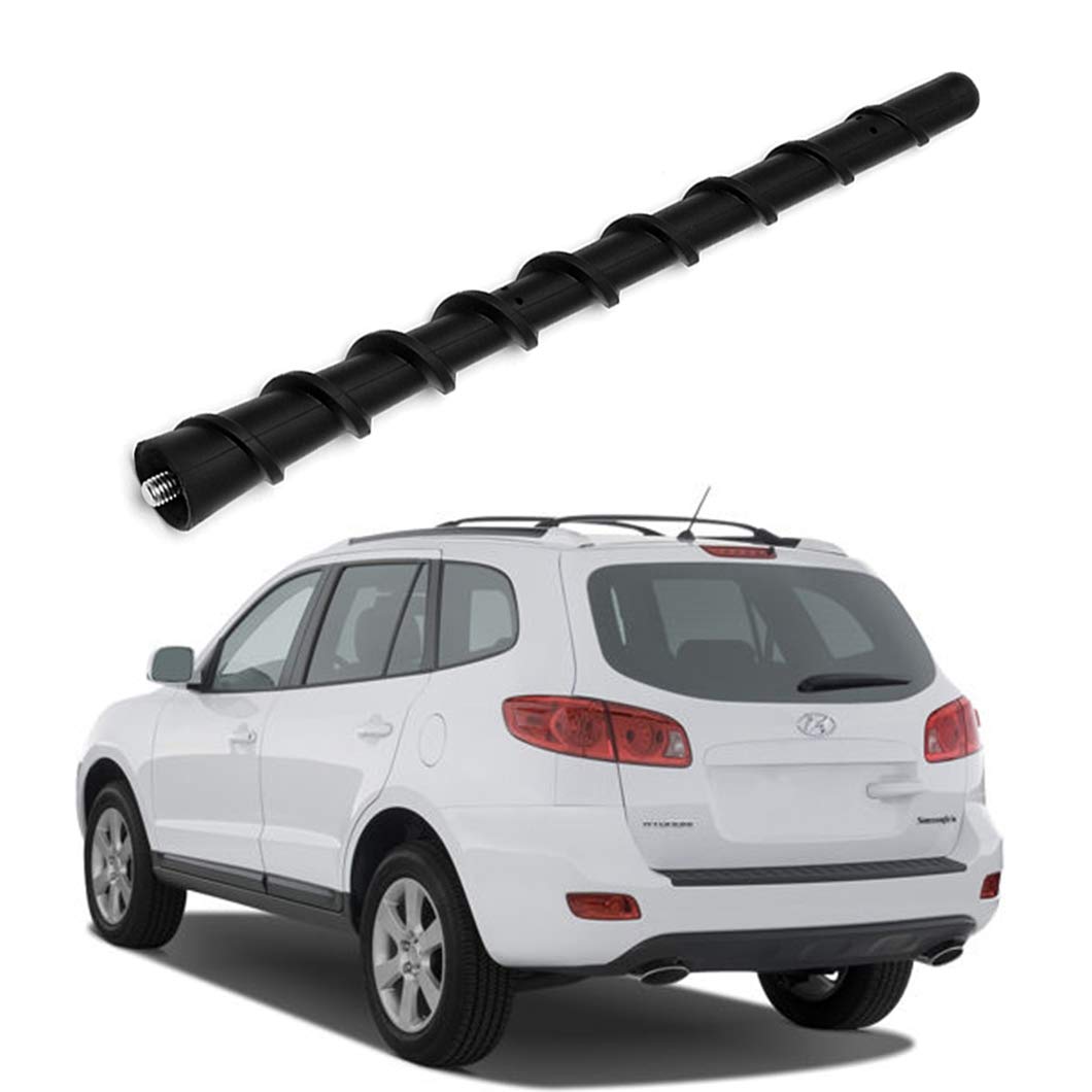 ZHParty 7" Antenna Mast Perfect Replacement for 2007-2012 Hyundai Santa FE, Tucson, Veracruz, Accent - Replaces OEM # 96263-2E220