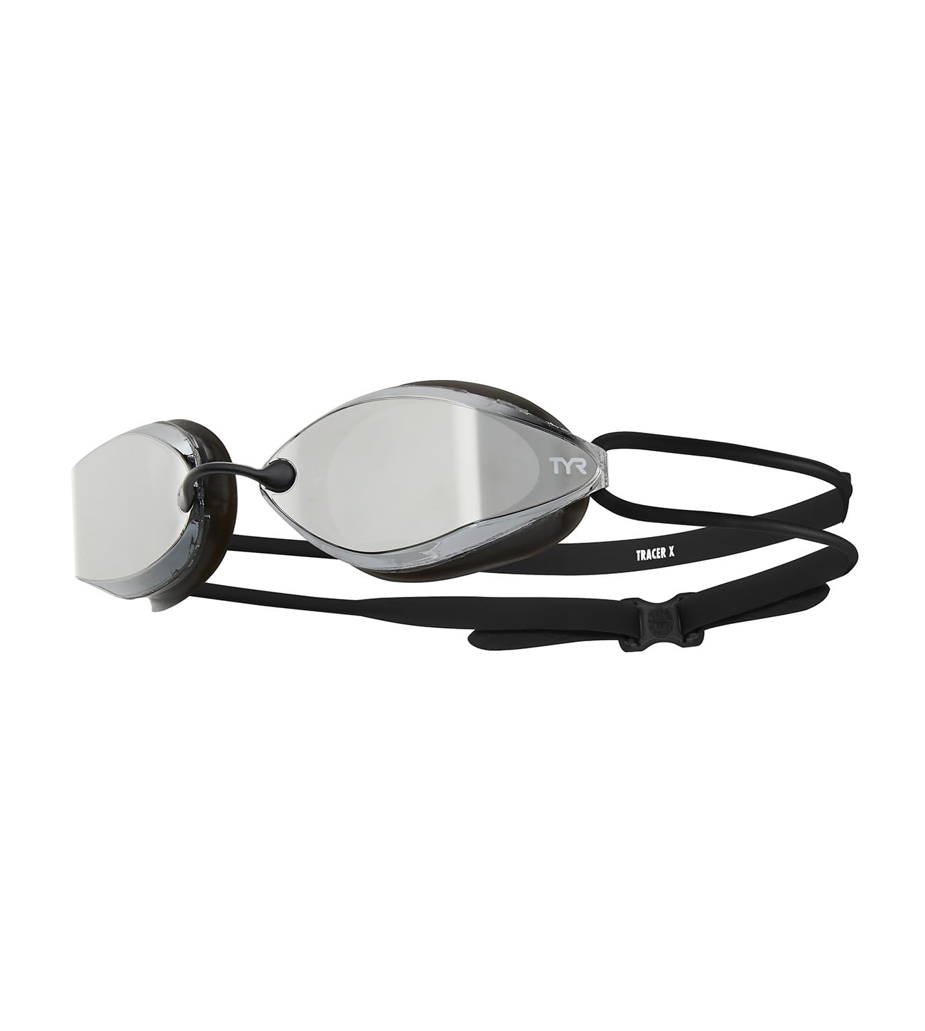 TYR Tracer x Racing Mirrored, Silver/Black, One Size