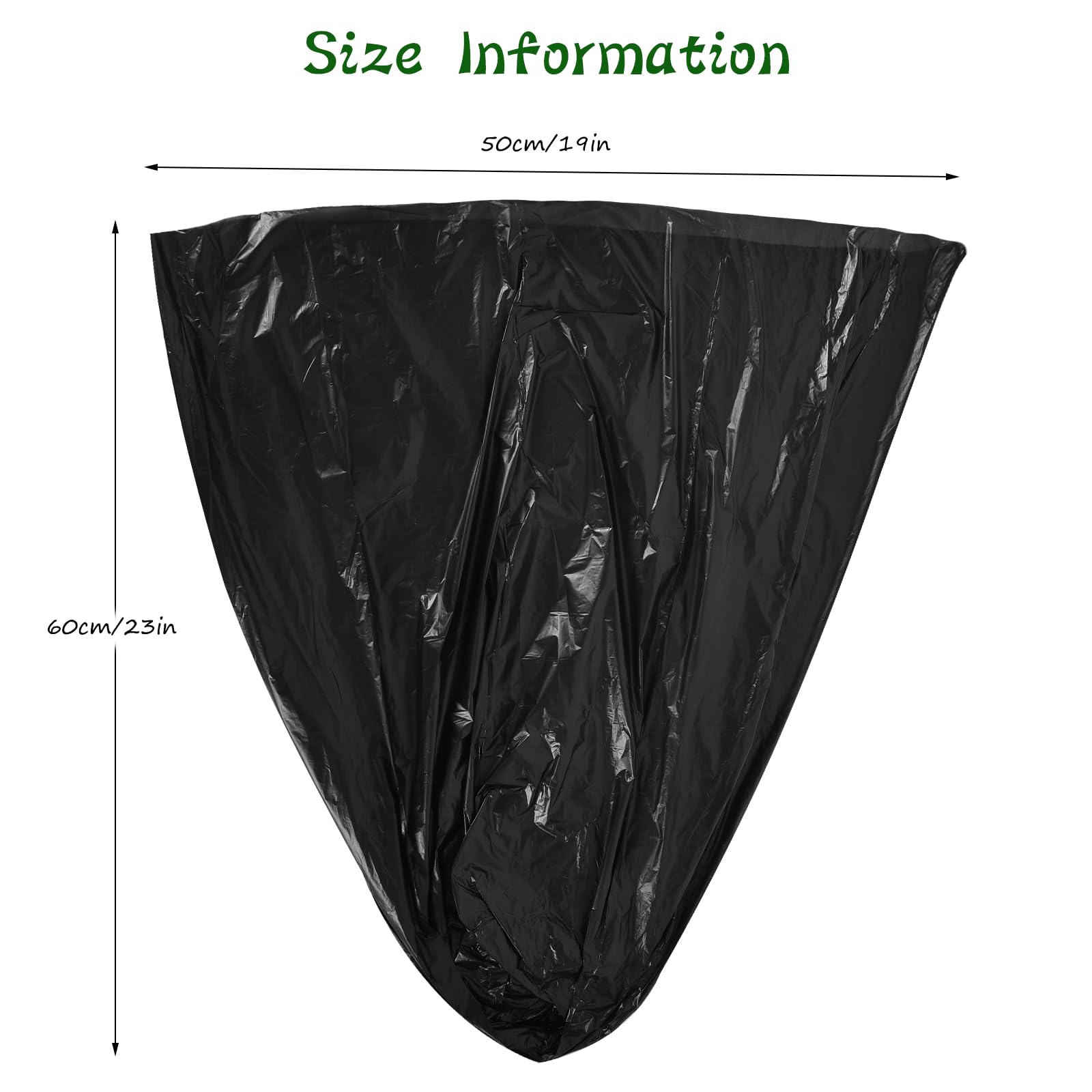 Umtiti Dog Poop Trash Can with Lid for Outdoors,12-Liter Trash Can with 180PCS Black Plastic Bags, Pet Waste Container,Black-Y+180BK