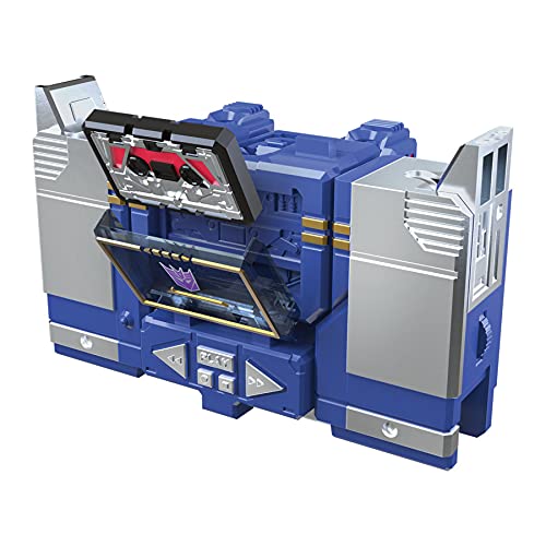 Transformers Toys Generations War for Cybertron: Kingdom Core Class WFC-K21 Soundwave Action Figure - Kids Ages 8 and Up, 3.5-inch