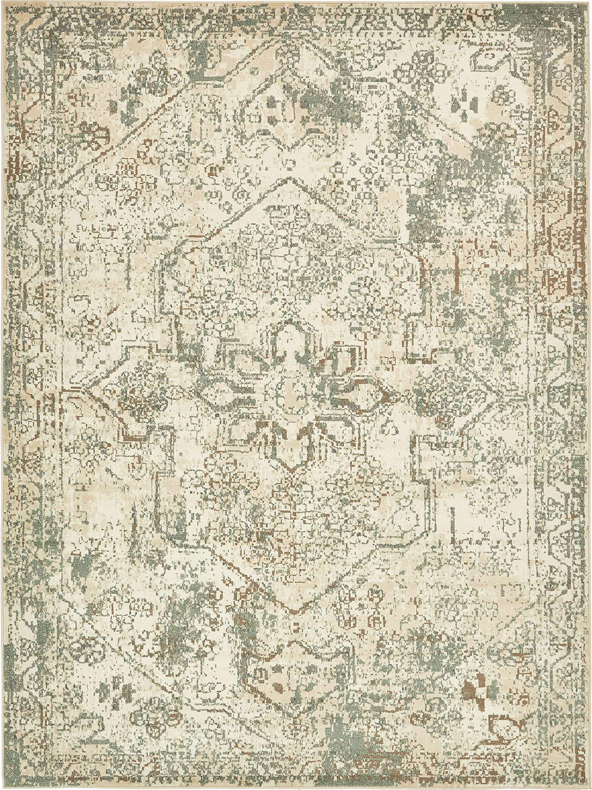 Unique Loom Tuareg Collection Area Rug - Sandstorm (9'x 12' 2" Rectangle, Multi/ Gray)