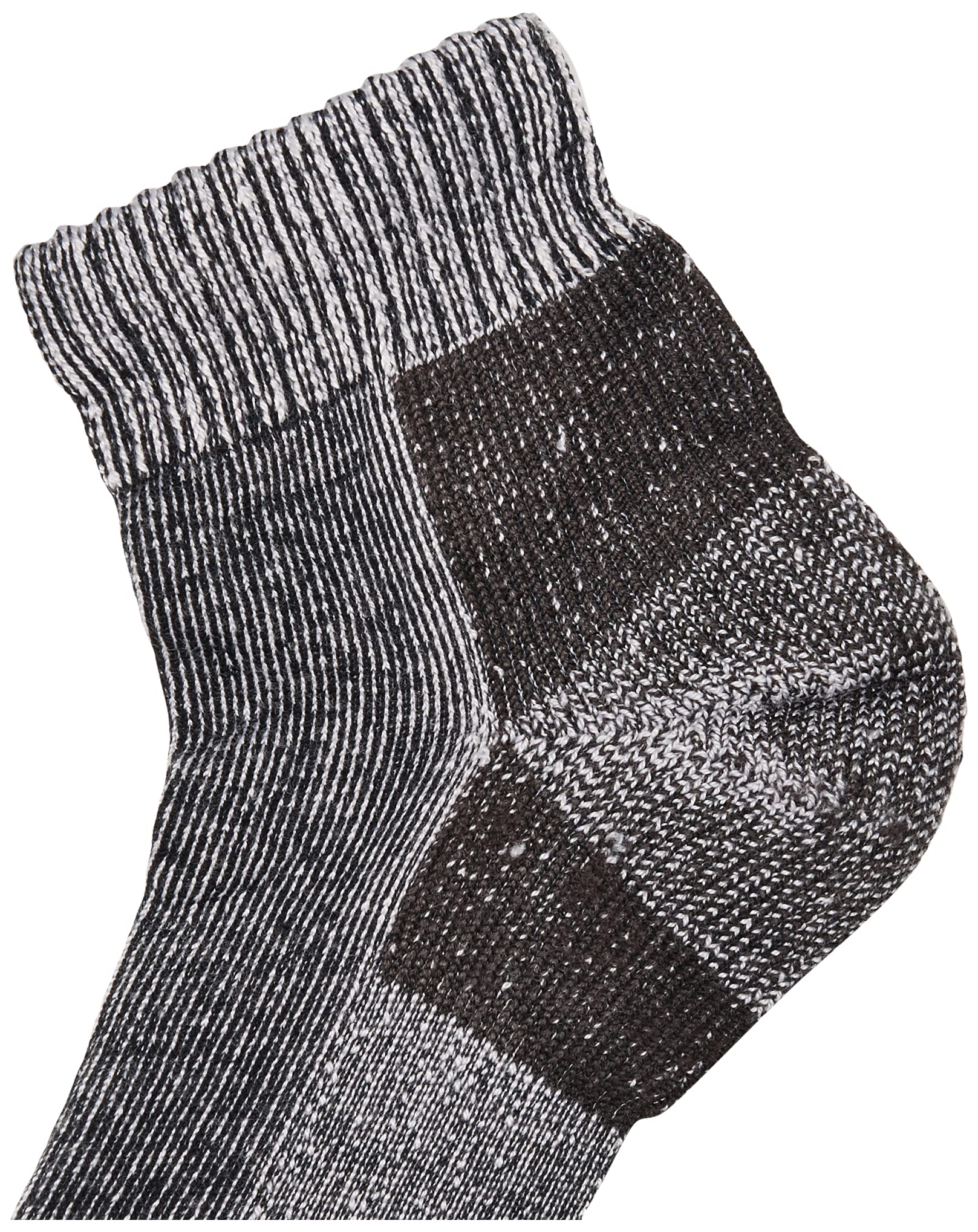 Thorlos Men's / Women's Moderate Cushion Trail Running Quarter Socks Black XL