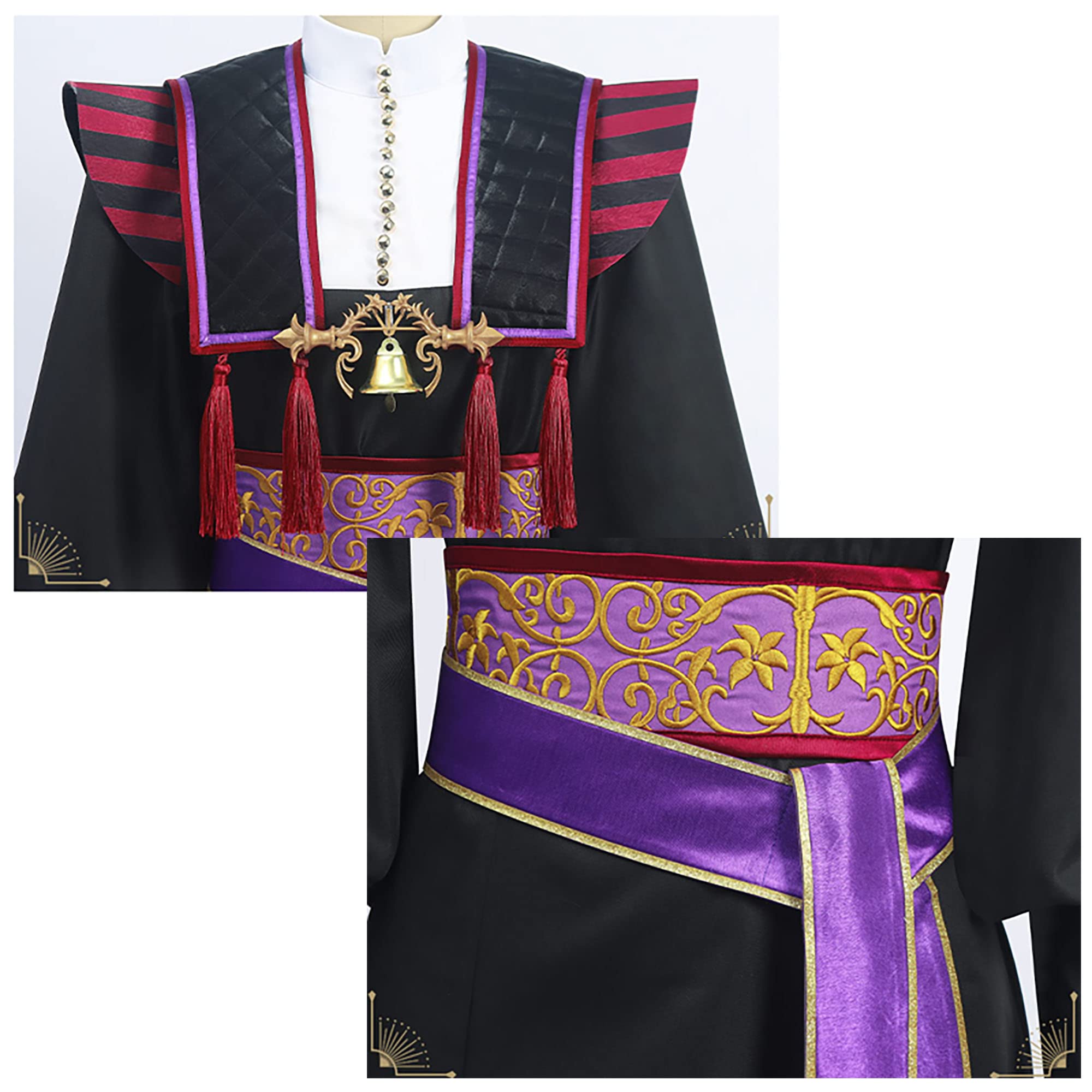 ZBQYGO Anime Women Rollo Flamme Cosplay Costume Uniform Dress