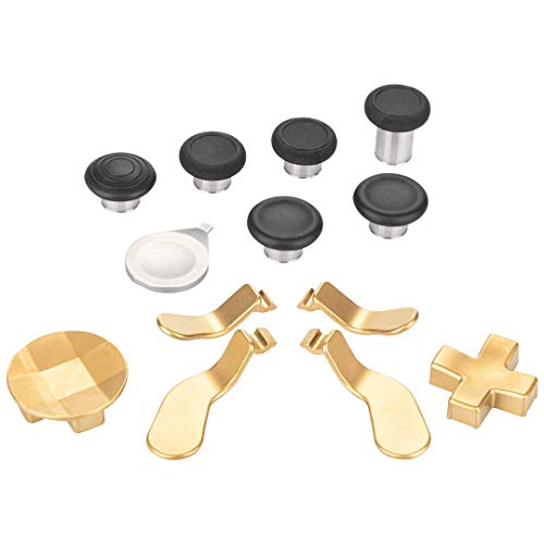 Venom Elite Series 2 Controller Replacement Part Custom Accessory Kit - Gold (Xbox One, Xbox Series X) (Xbox One/)