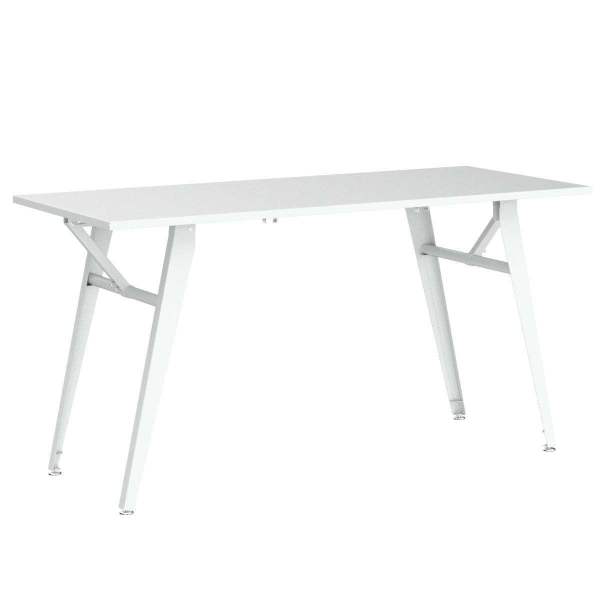 ZINUS Lindy 56 Inch Folding Desk / Multipurpose Folding Table / Office Desk / Computer Workstation / Water-Resistant Finish / Zero Assembly