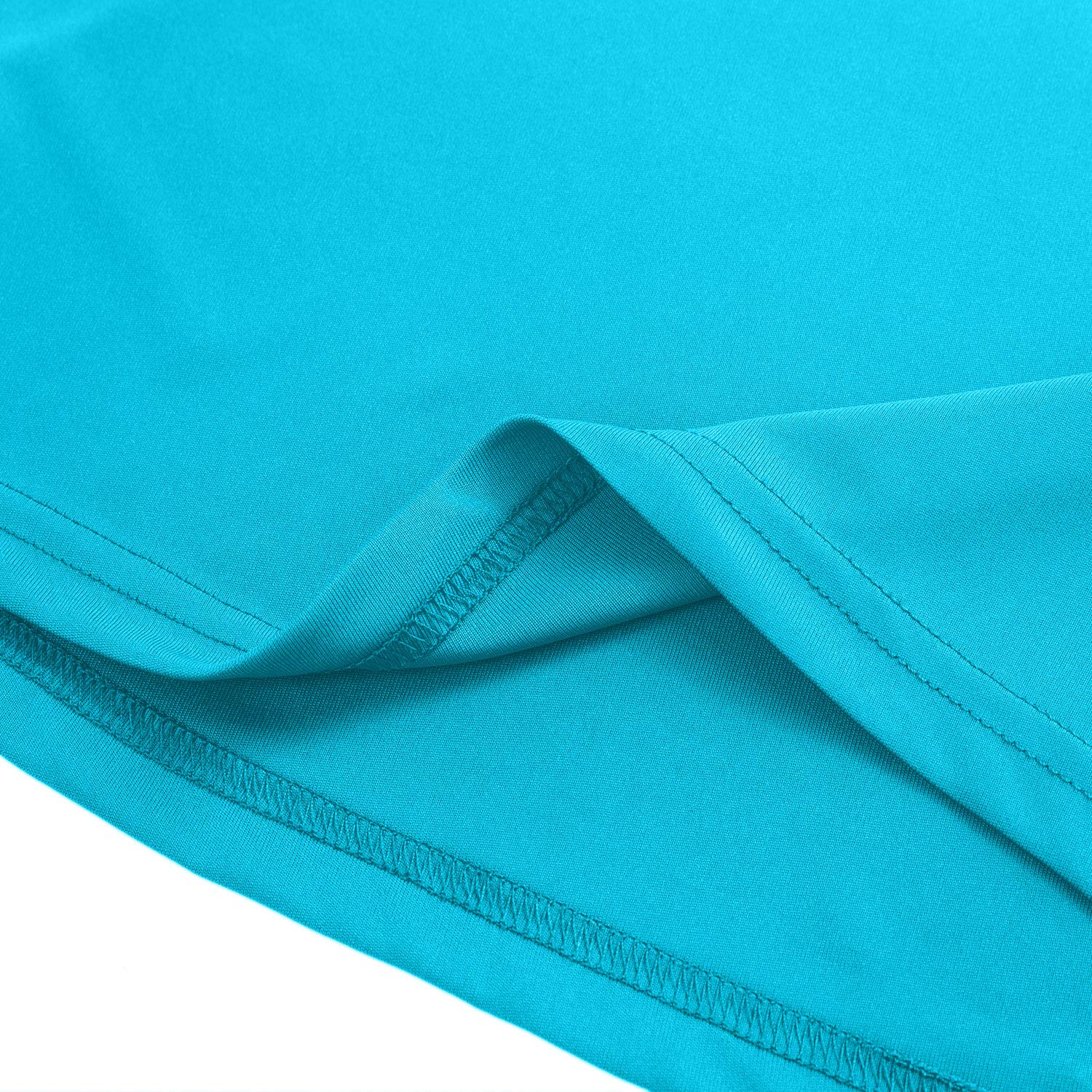 Women's UPF 50+ Sun Protection Long Sleeve Performance Active Top Shirts Fitness Workout Running Sports Leisure T-Shirt (L, Sky Blue)