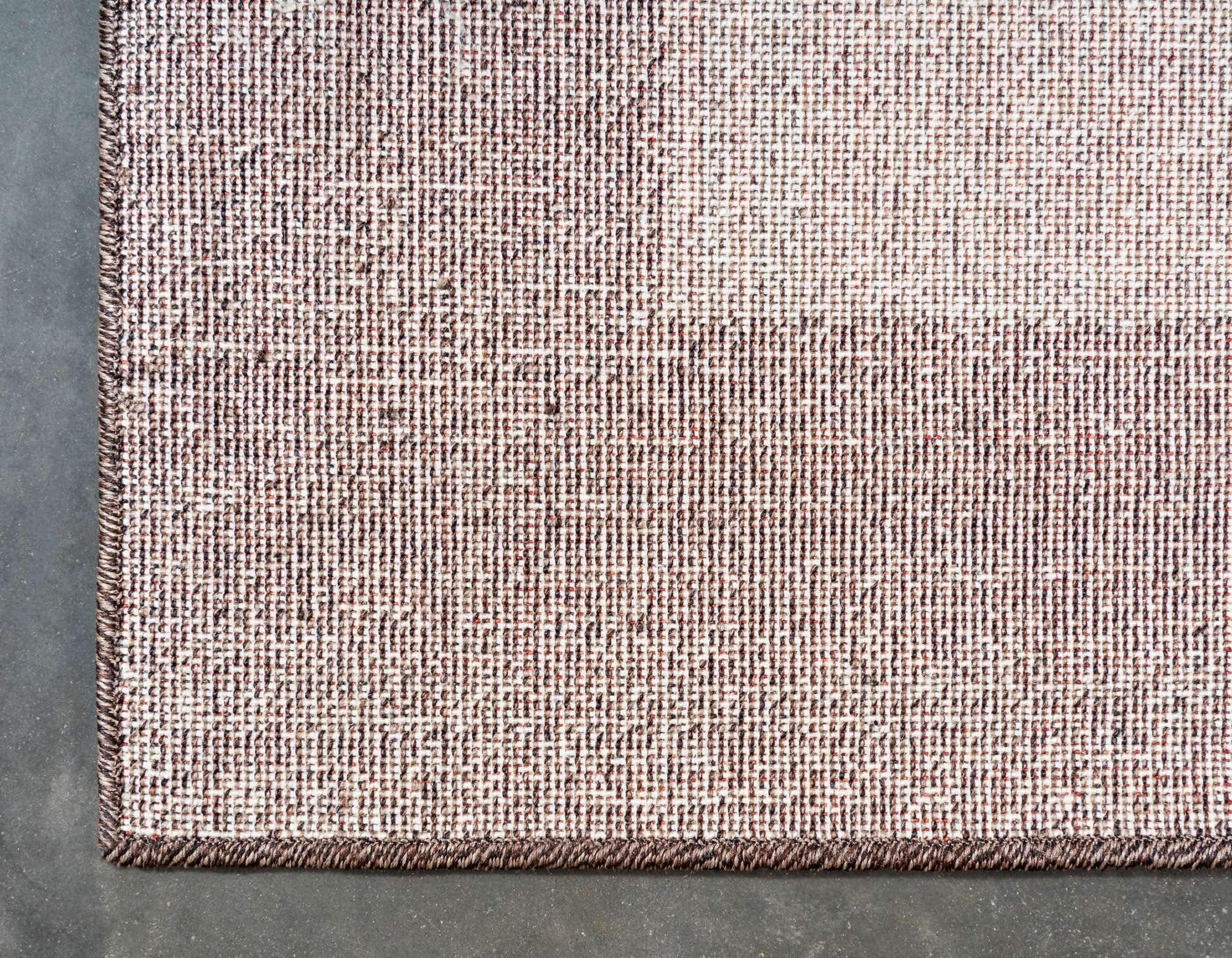 Unique Loom Del Mar Collection Area Rug - Abigail (10' x 13' 1" Rectangle, Light Brown/ Beige)