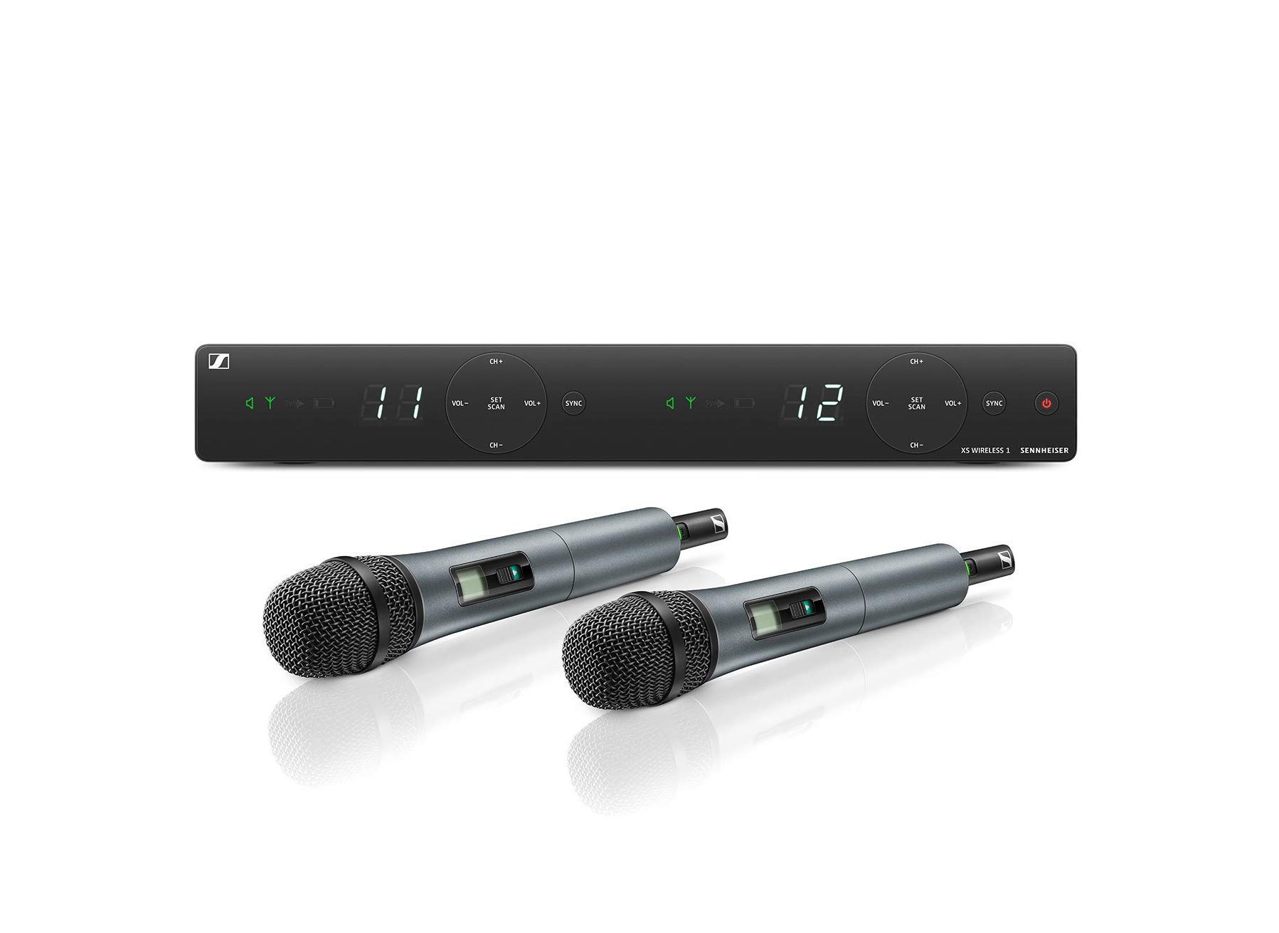 XSW 1-825 Dual-Vocal Set w/Two 825 Handheld Mics (A: 548 to 572 MHz)