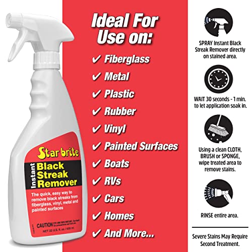 STAR BRITE unisex adult 128 Oz Gallon Stain Remover, Clear, 1 Gallon US