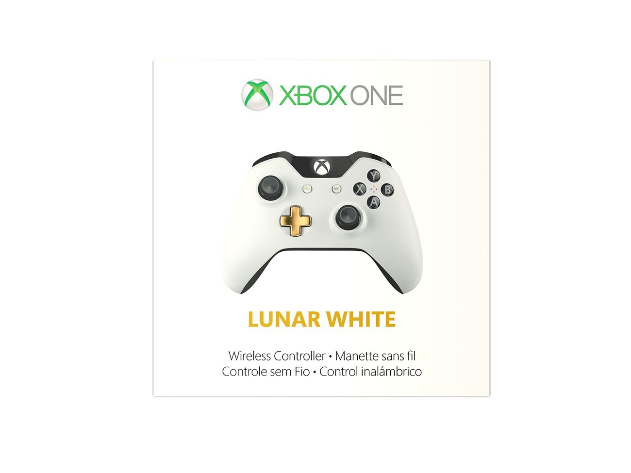 Xbox One Special Edition Lunar White Wireless Controller