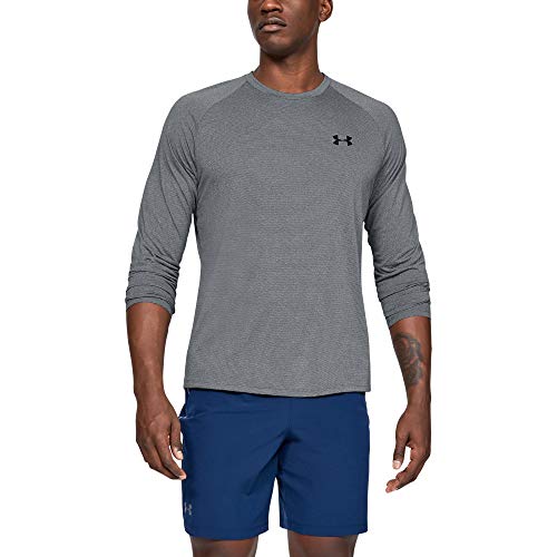 Under Armour Men's UA Tech Long Sleeve SM Gray