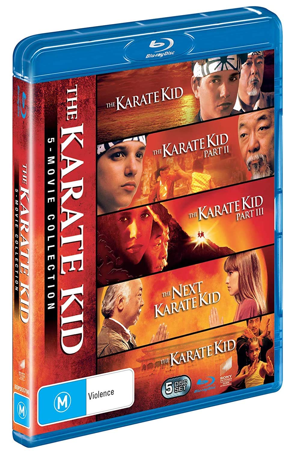 The Karate Kid 5-Movie Collection (The Karate Kid / The Karate Kid (Part 2) / The Karate Kid (Part 3) / The Next Karate Kid / Karate Kid)