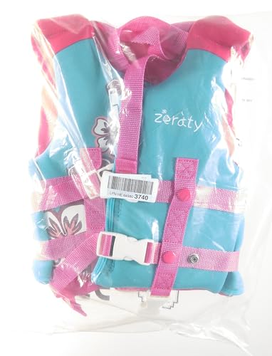 Zeraty Toddler Swim Vest Neoprene Kids Float Jacket Swimming Aid for Children with Adjustable Safety Strap Age 2-9+ Years/36-88Lbs