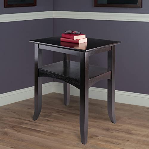 Winsome Camden End Table, Coffee, 17.32x22.44x25.98