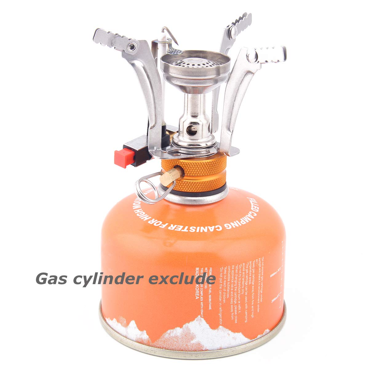 Ultralight Backpacking Stove Portable Camping Stove with Piezo Ignition Perfect for Camping, Hiking and Backpacking Trips