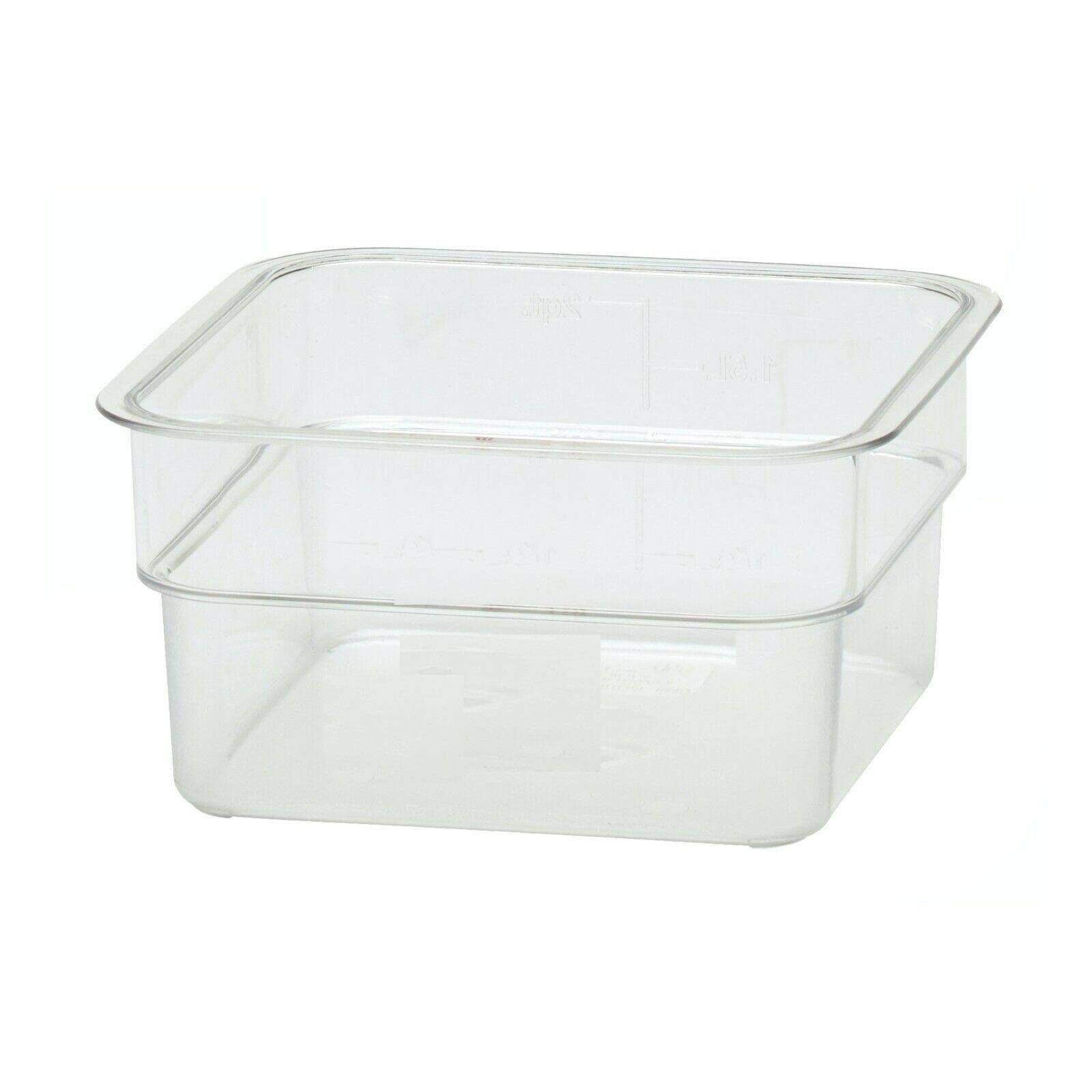 UHTQ 2 Quart Square Food Storage Containers with Lids, Set of 2 UHTQ Kitchen organization Containers with lids Kitchen accessories Food containers Containers for food Food prep containers