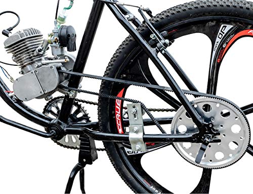 Zeda New 80 T Belt Drive Complete 80cc Bicycle Engine Kit - Firestorm Edition