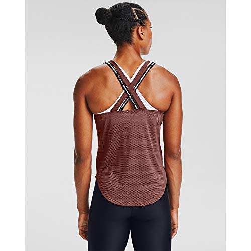 Under Armour Women's Armour Sport X-Back Tank , Cinna Red (688)/Cinna Red , X-Large