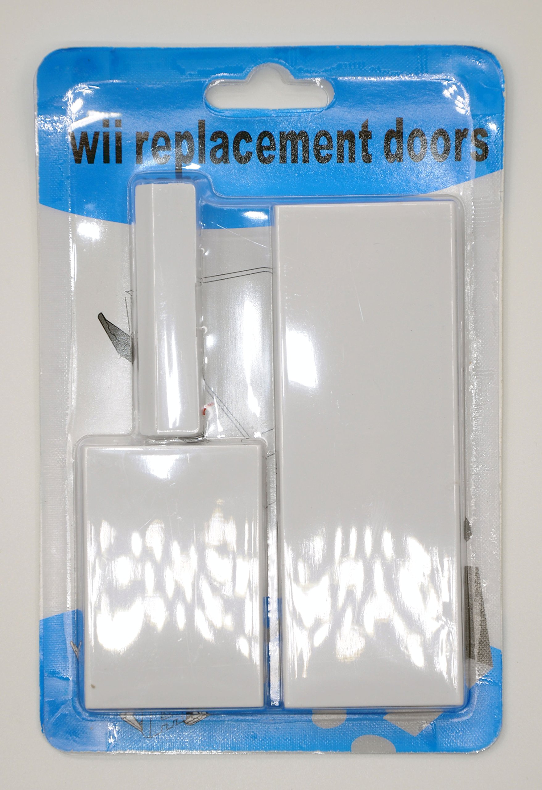 YunDing Replacement Door Slot Covers for Nintendo Wii Console