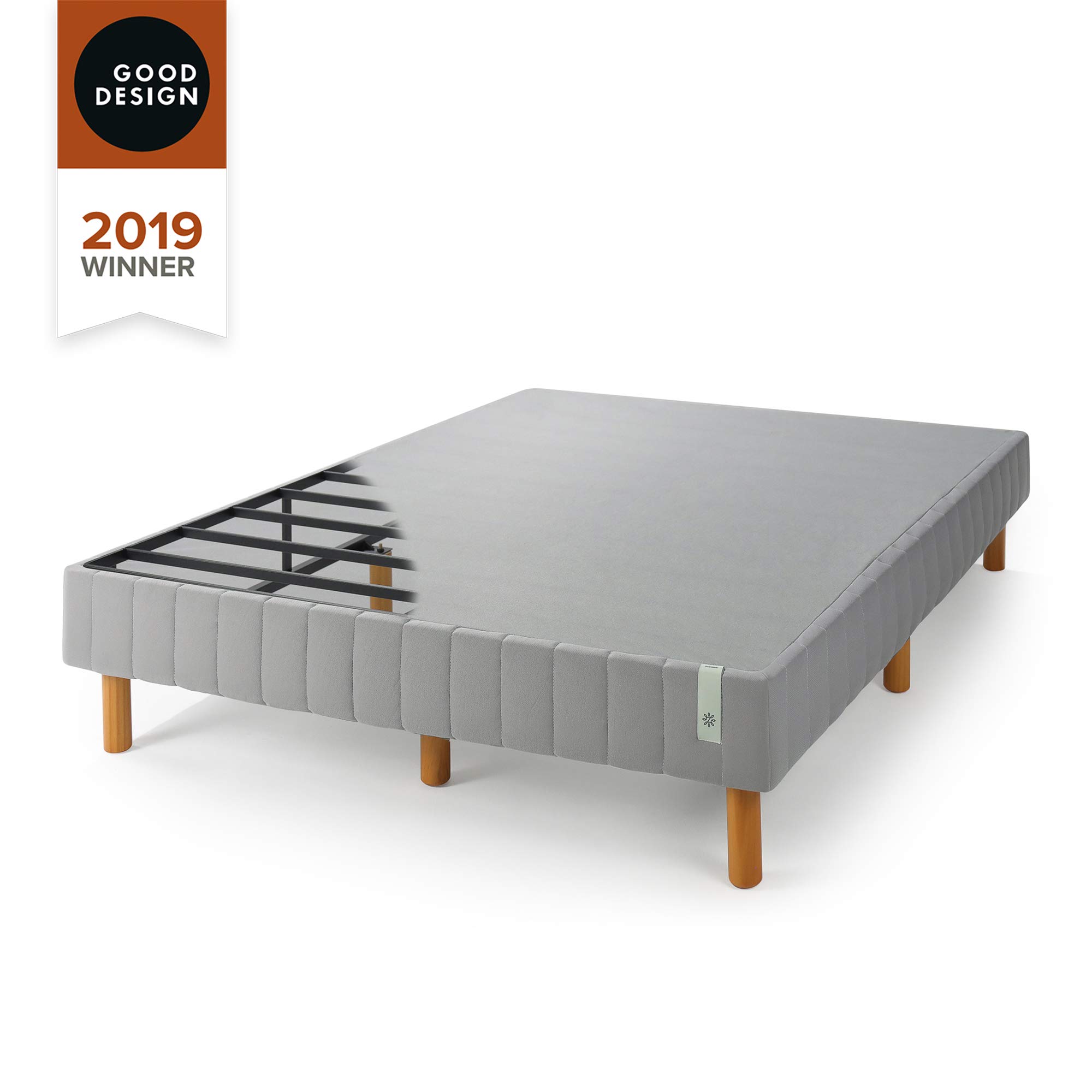 ZINUS GOOD DESIGN Award Winner Justina Metal Mattress Foundation / 14 Inch Platform Bed / No Box Spring Needed, King