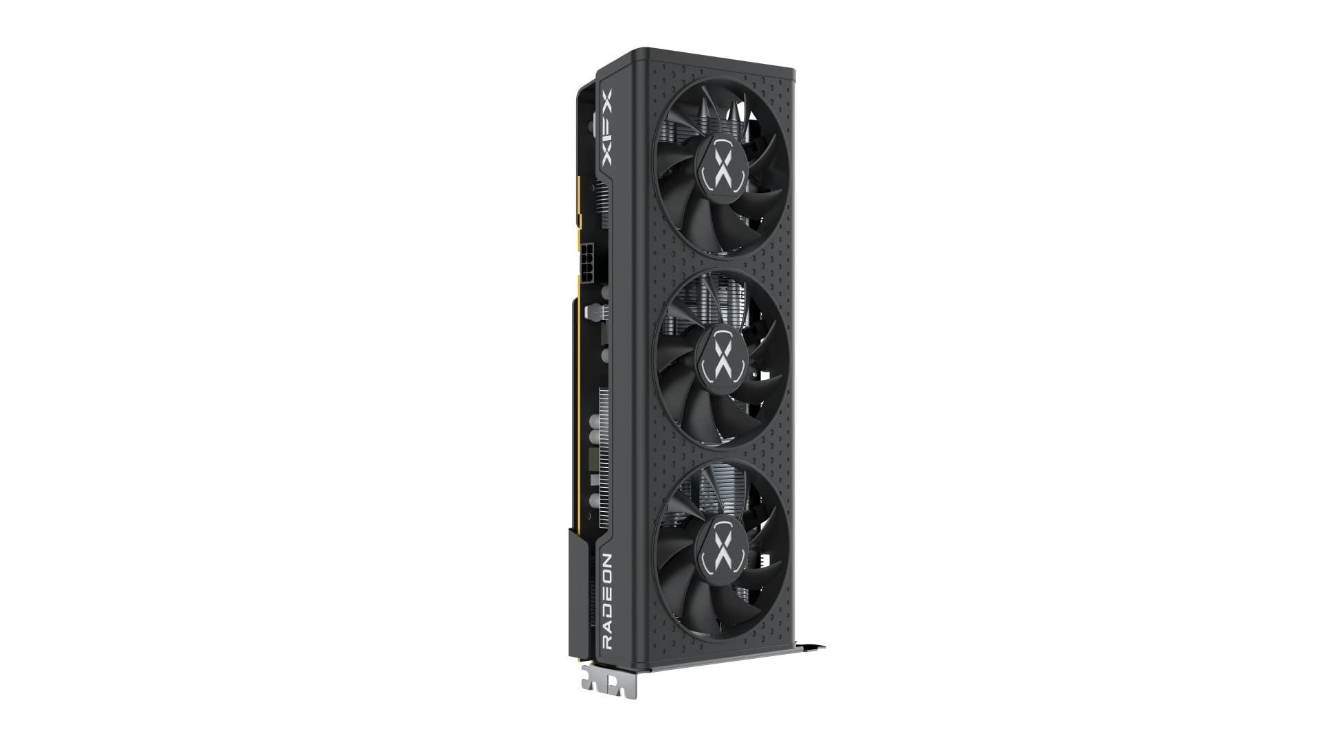 XFX Speedster QICK308 Radeon RX 7600 Black Gaming Graphics Card with 8GB GDDR6 HDMI 3xDP, AMD RDNA 3 RX-76PQICKBY