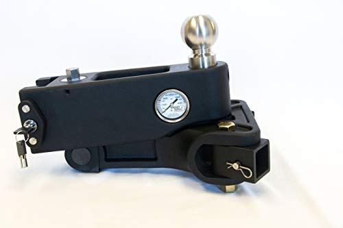 Weigh Safe TrueTow Weight Distribution WSWD8-2 with 4 Point Sway Control & Weight Gauge, 8" Drop 2" Shank 15,000 LBS Max GTW 1,500 LBS Max Tongue Weight - Includes 2-5/16" Tow Ball & 1 Pc Lock Set