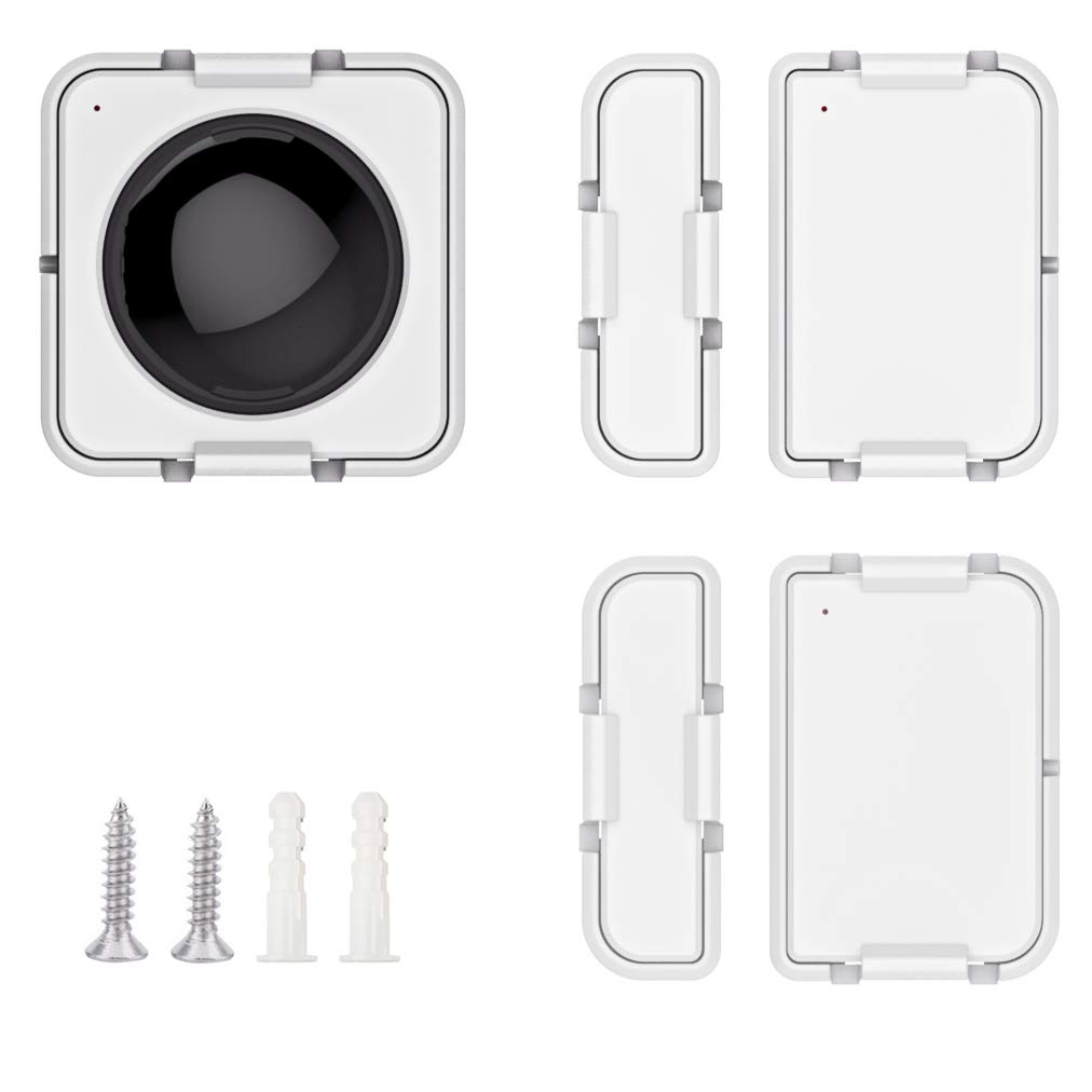 Wyze Sensor Mounting Bracket for Old Version 1st Gen,Semi-Permanent Mount Solution for Sense Starter Kit,Specific Holder for Wyze Motion Sensor and Contact Sensors, Sensors are Not Included (2-Pack)
