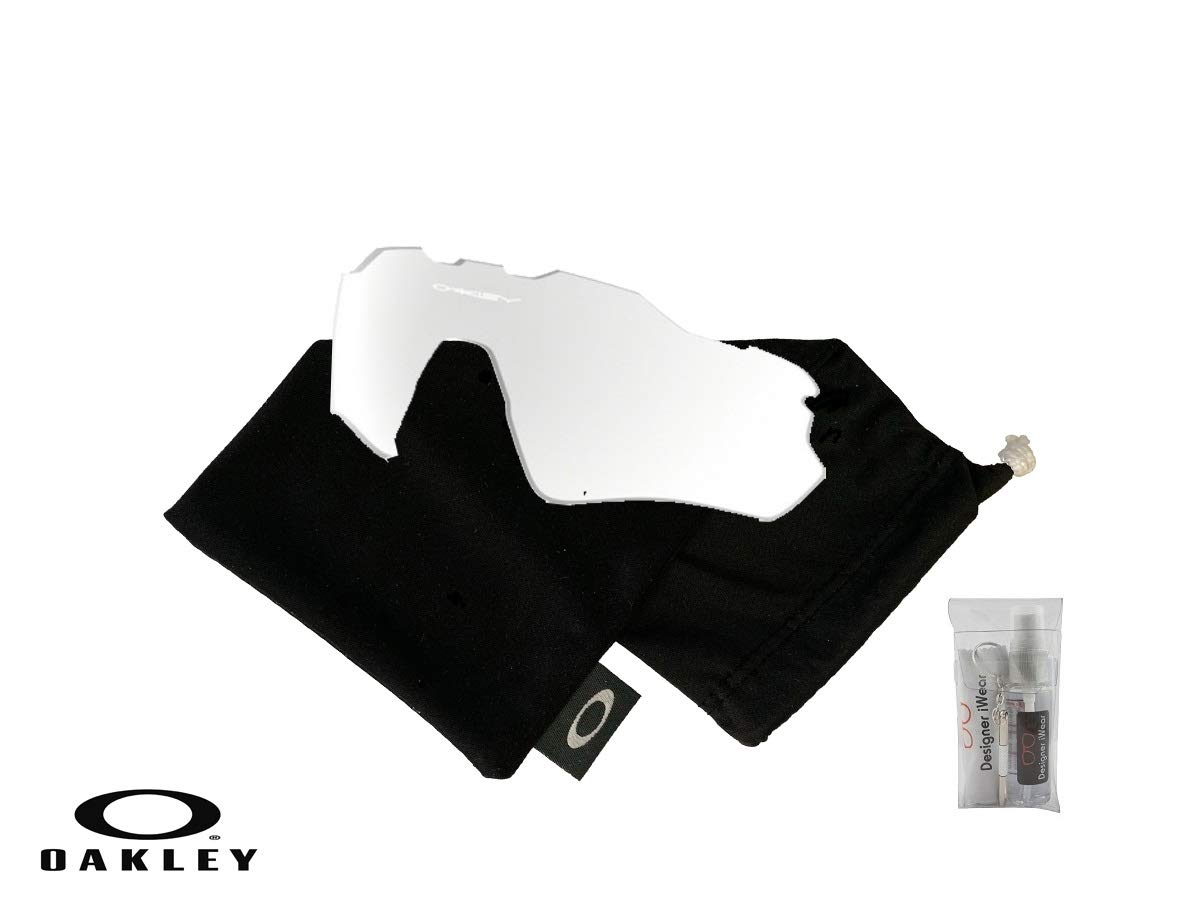 Oakley Original Radar EV Path OO9208 Replacement Lenses For Men For Women+BUNDLE Microfiber Cloth Bag (Clear to Black Iridium Photochromic)