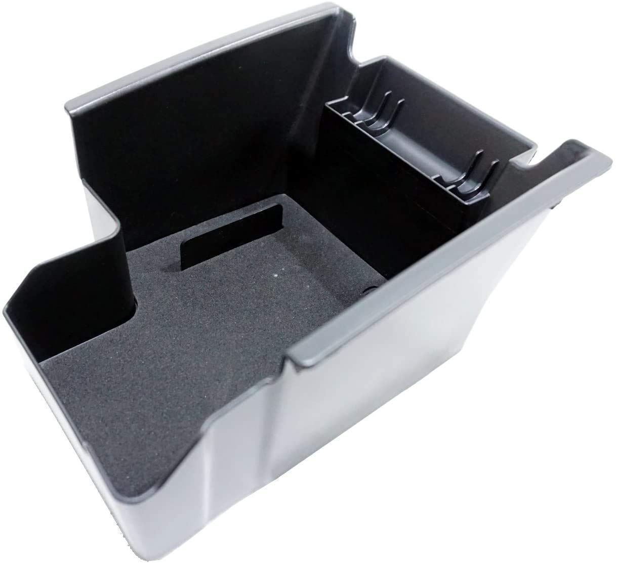Vesul Center Console Storage Box Compatible with Ford Escape 2013 2014 2015 2016 ABS Tray Insert Armrest Organizer Glove Pallet