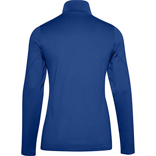 Under Armour Authentics Coldgear 1/2 Zip, Royal (400)/White, X-Large