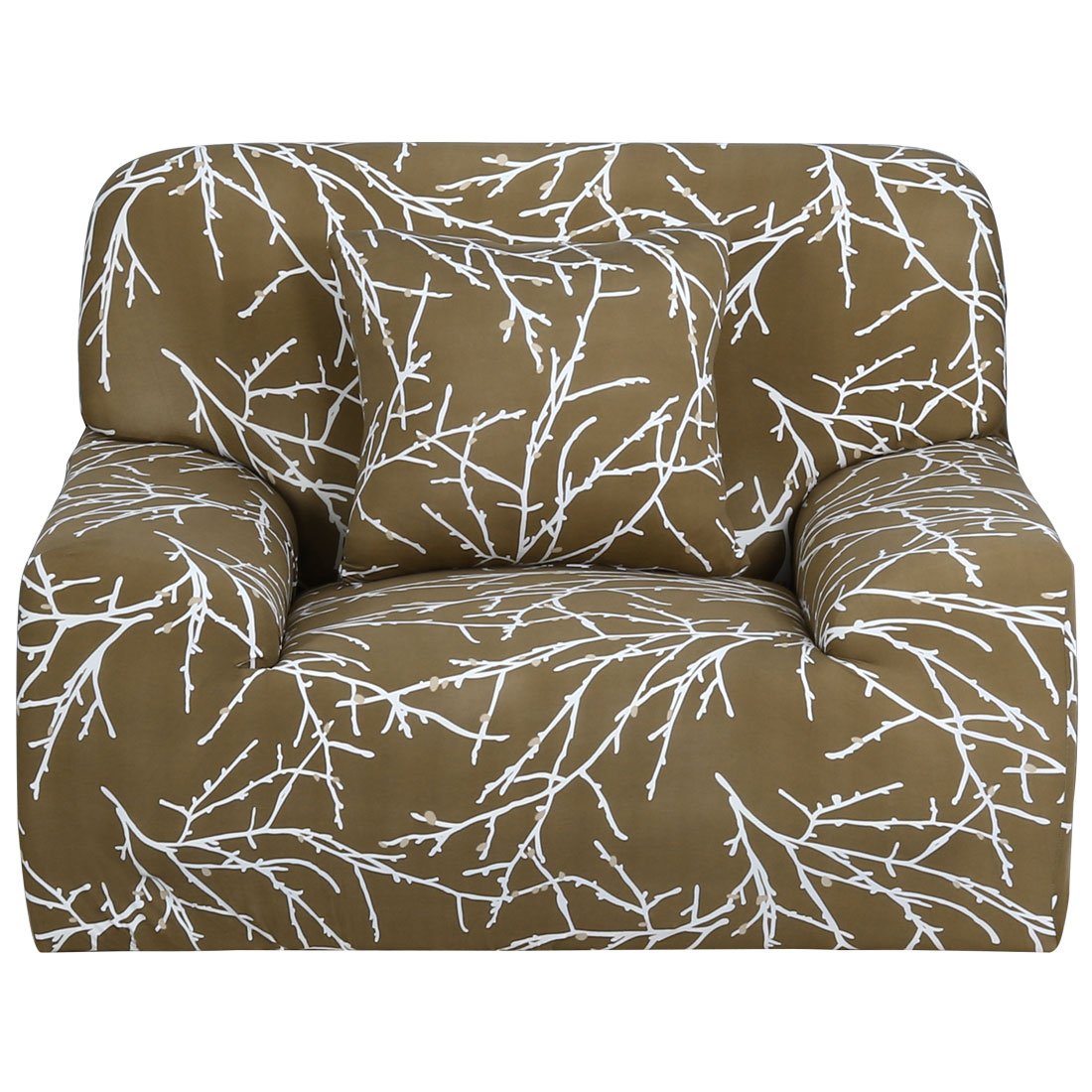 uxcell Printed Sofa Cover Stretch Couch Covers Elastic Universal Furniture Slipcovers, Small