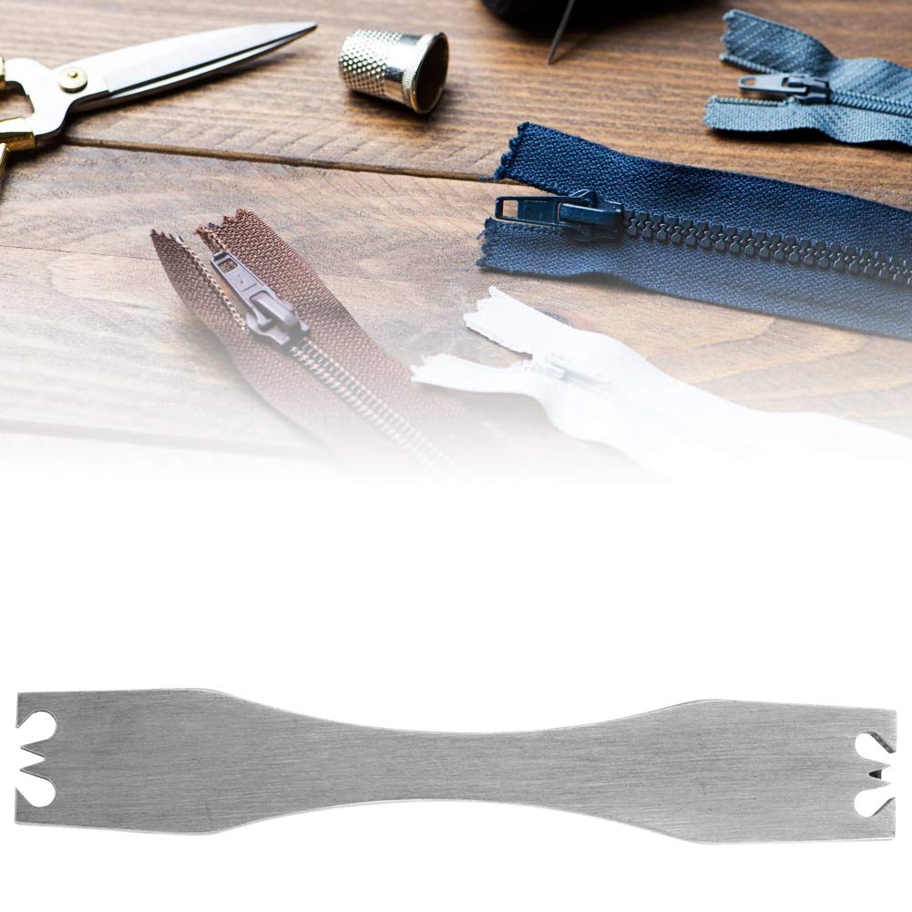 Zipper Gear Remover Leather Supplies Tools Craft Zipper Detooth Teeth Handmade Leather Goods Tool Pliers Leatherette Small Pliers Staple Removers (3#-5# Dual-Purpose Gear Remover)