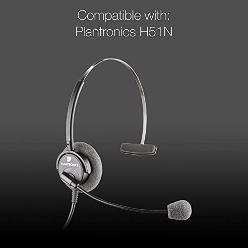 Universal Headsets Foam Microphone Windscreens - 10 pk, Mic Covers for BlueParrot B250, B350, B450, B550, C400 Plantronics, Logitech, Jabra, Lapel, Lavaliers, Telex, Movo, VXI Lux Passport by GTW
