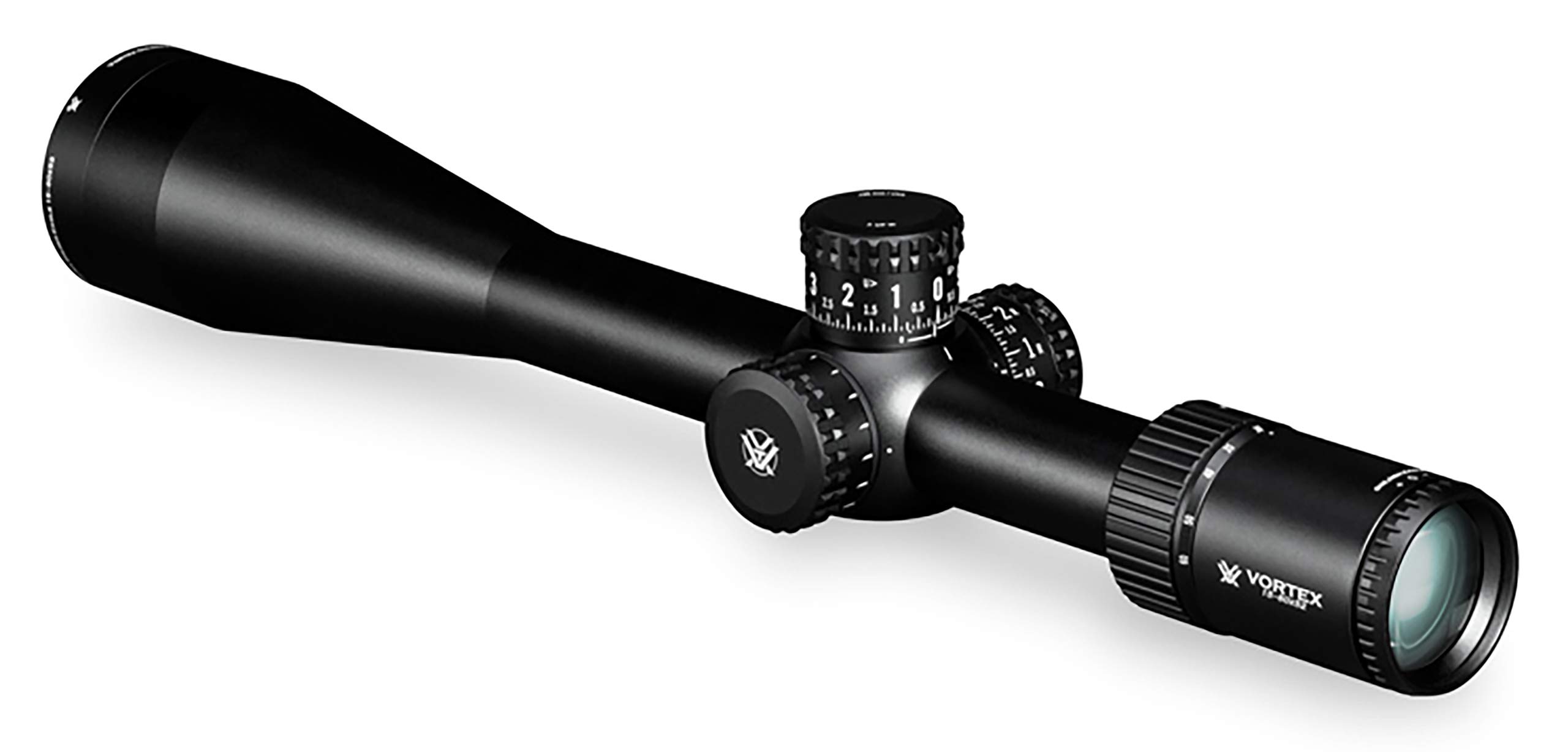 Vortex Optics Golden Eagle HD 15-60x52 Second Focal Plane Riflescopes - ECR-1 Reticle (MOA) , Black