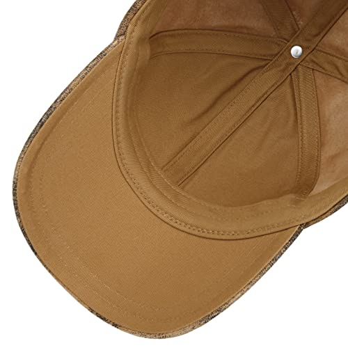 Stetson Rawlins Pigskin Baseball Cap Men Brown One Size