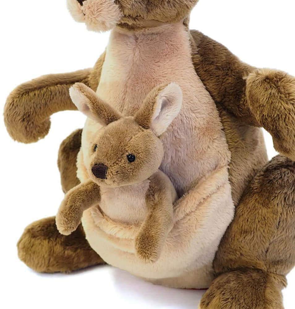 Yixin Jirra Plush Stuffed Animal Kangaroo,12 inch