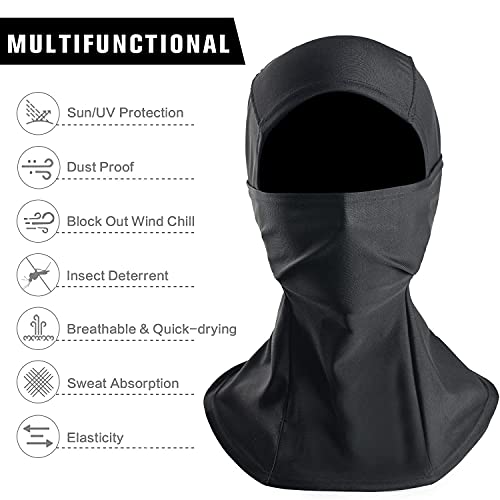 YLXS Balaclava Face Mask for Men Riding Running Fishing Sun Protection Dustproof Face Mask Summer Autumn
