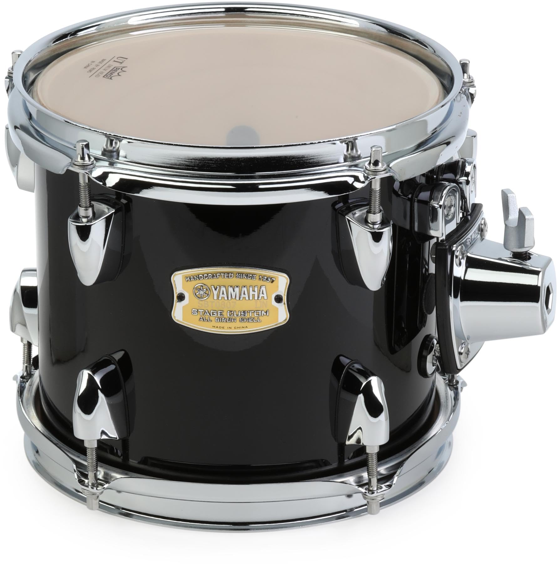 Yamaha Stage Custom Birch 8x7 Mounted Tom, Raven Black