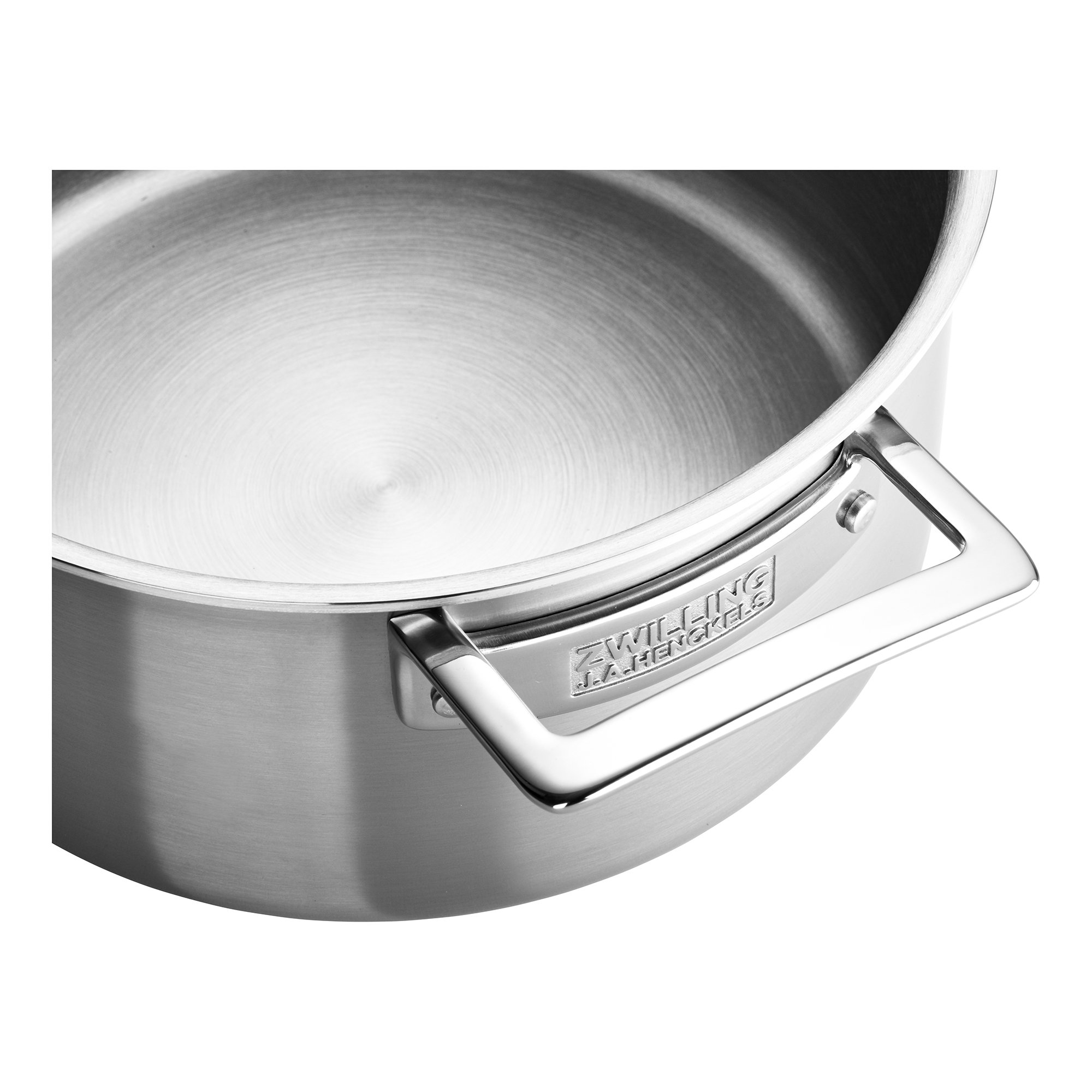 ZWILLING J.A. Henckels Aurora Dutch Oven, 5.5-quart, Stainless Steel