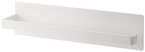 Yamazaki KT-PL AK WH Plate Magnetic Paper Towel Holder, 約W6×D5.5×H24.5cm, White