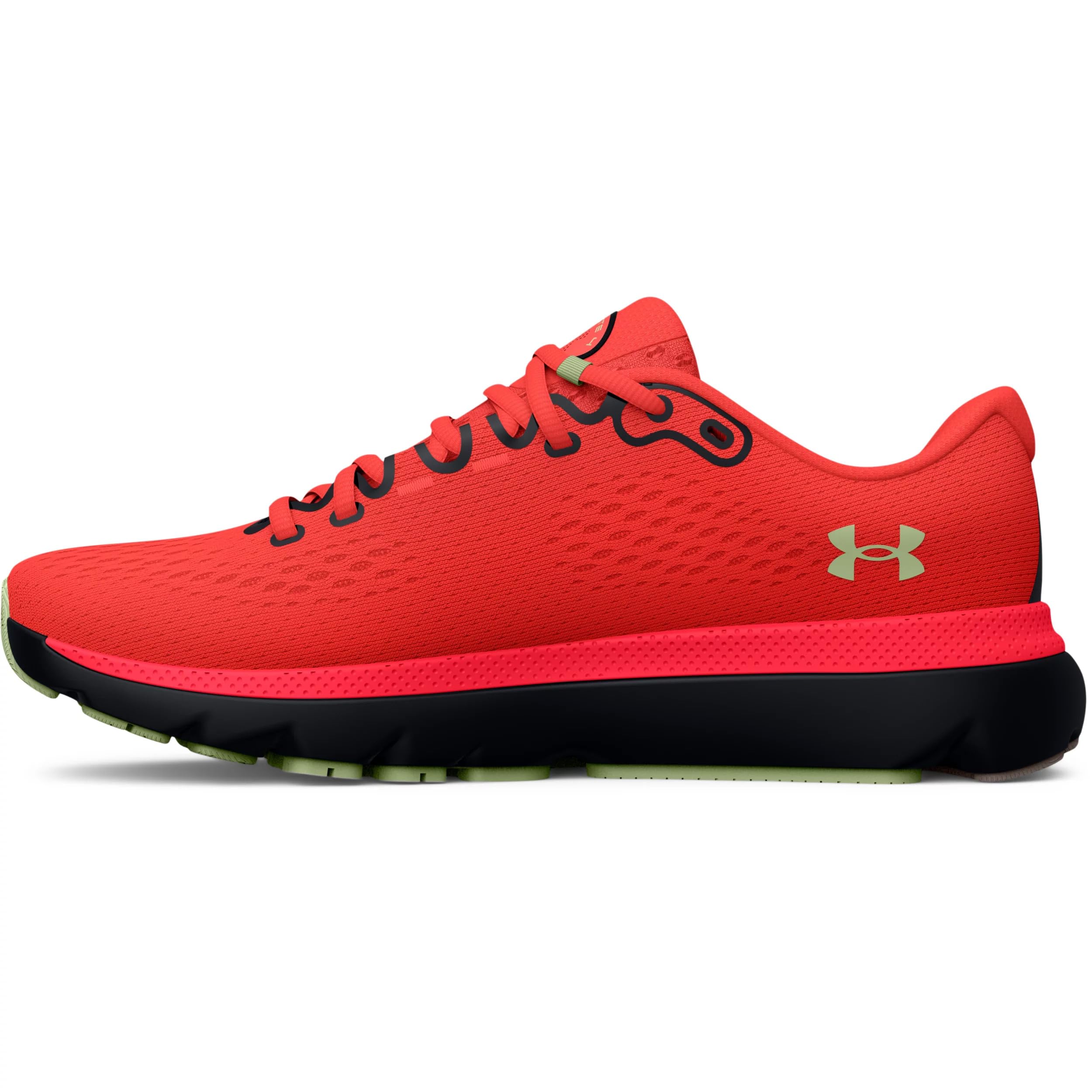 Under Armour Men's HOVR Infinite 4 Running Shoe, (601) Bolt Red/Black/Black, 10