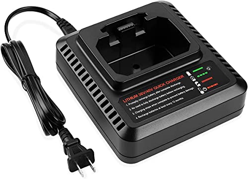 UNGINO 40V MAX Fast Charger for Black+Decker LCS36 LCS40, Compatible 36V 40V Max Lithium ion Battery LBXR36 LBX36 LBXR2036 LBX2040 40V Battery Charger