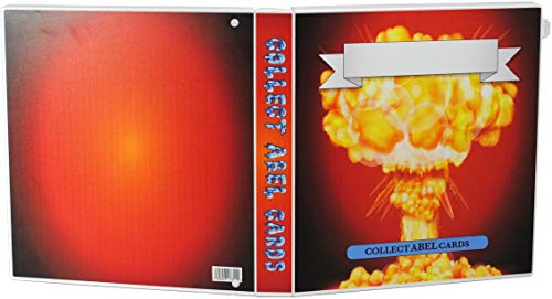 UniKeep Garbage Pail Kids GPK Themed Collectible Card Storage Binder - Complete With 20 Card Pages (Adam Bomb)