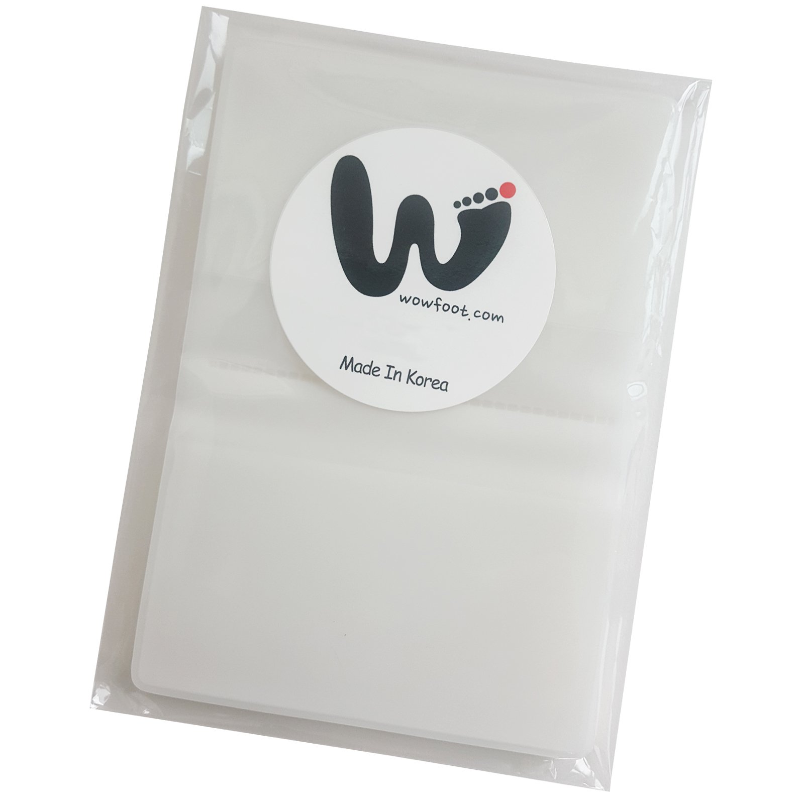 WOWFOOT Set of 2-10 Page Plastic Card Wallet Insert For Bifold Trifold 20 Slots Holder Replacement (Vertical Type - Set of 2)