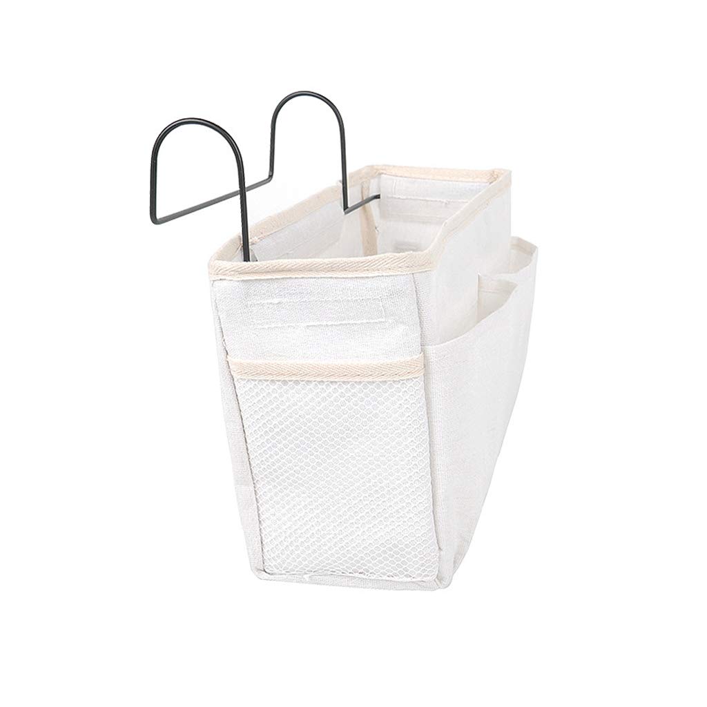 xiuersty Bedside Caddy Hanging Storage Bag Bins Cubes Organizer Dorm Room Phone Book Magazine Holder for Bedroom Clothes,T-Shirts,Handbag