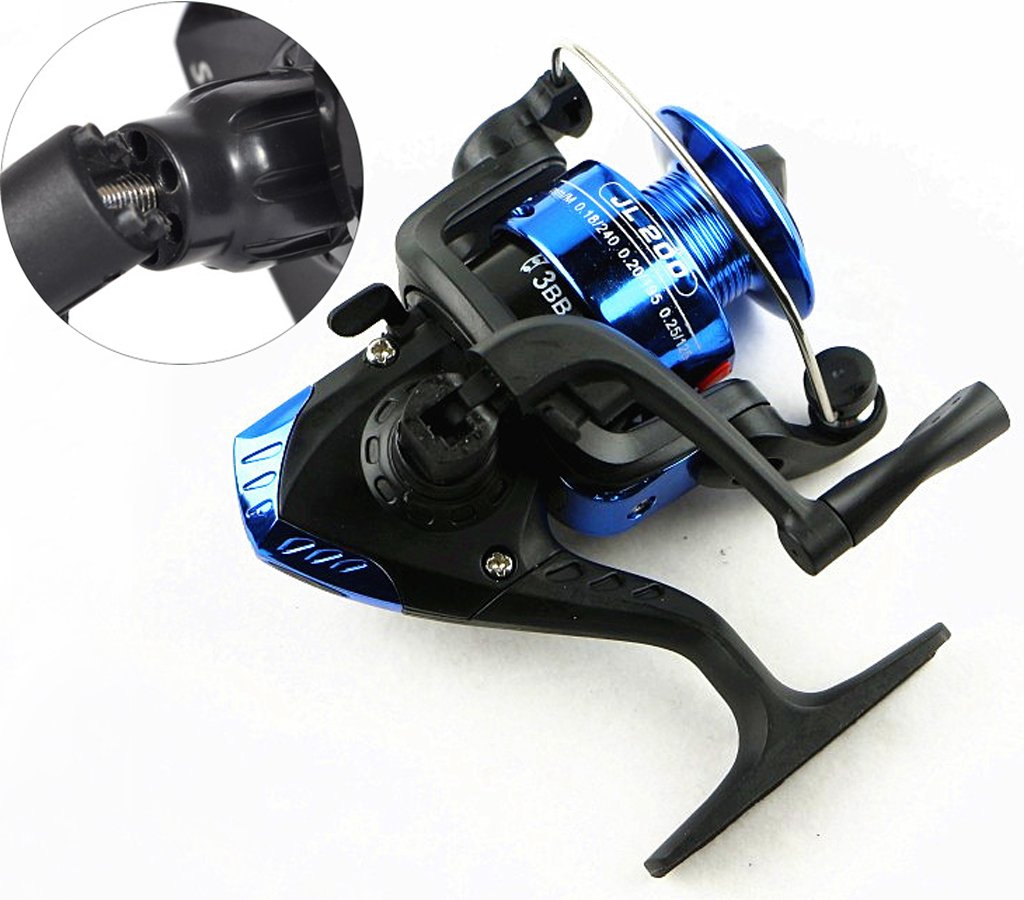 Vivoice Fishing Reel Small Spinning Reesl Ultralight Spinning Fishing Reel for 200 (Green)