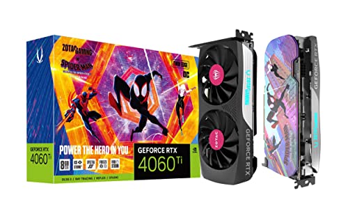 Zotac Zota 8GB D6 RTX 4060 Ti OC Spiderman